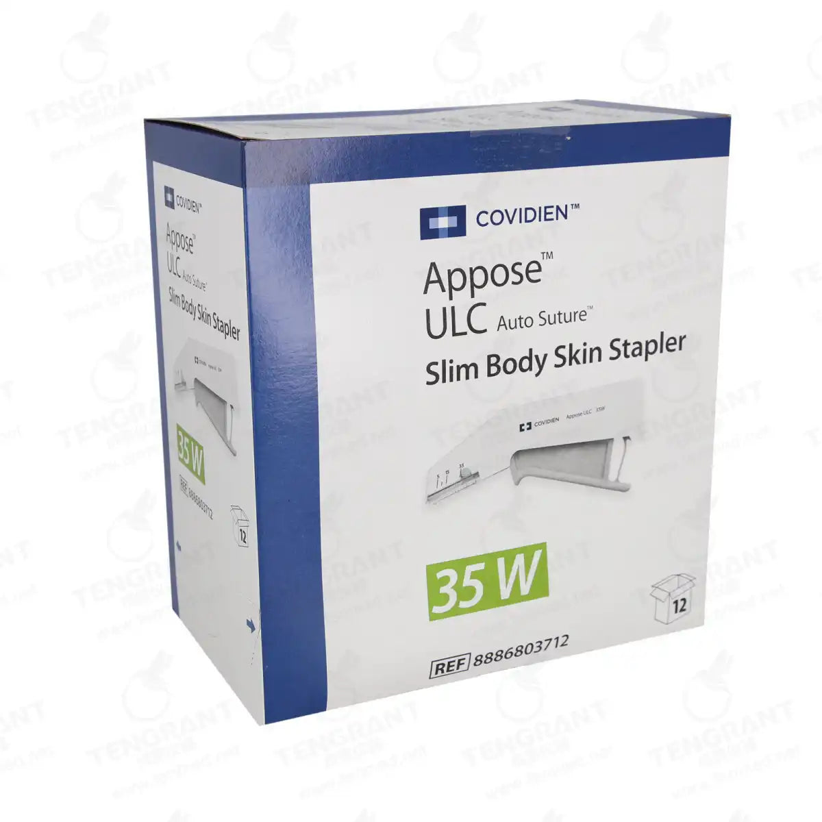 TY8886803712 Appose Skin Stapler, with 35 Wide Staples, Disposabl ...