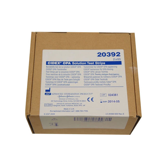 JJ20392 CIDEX OPA Solution Test Strip, 120EA/CA – Mera Medical Supplies
